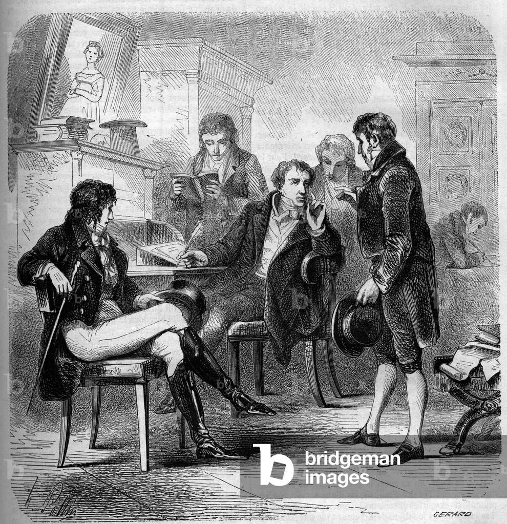 Image of Louis Benoit (Louis-Benoit) Picard (1769-1828), a French writer and comedian, by French ...