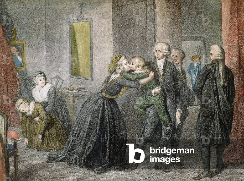 Image of Louis XVII was separated from his mother Marie Antoinette on ...