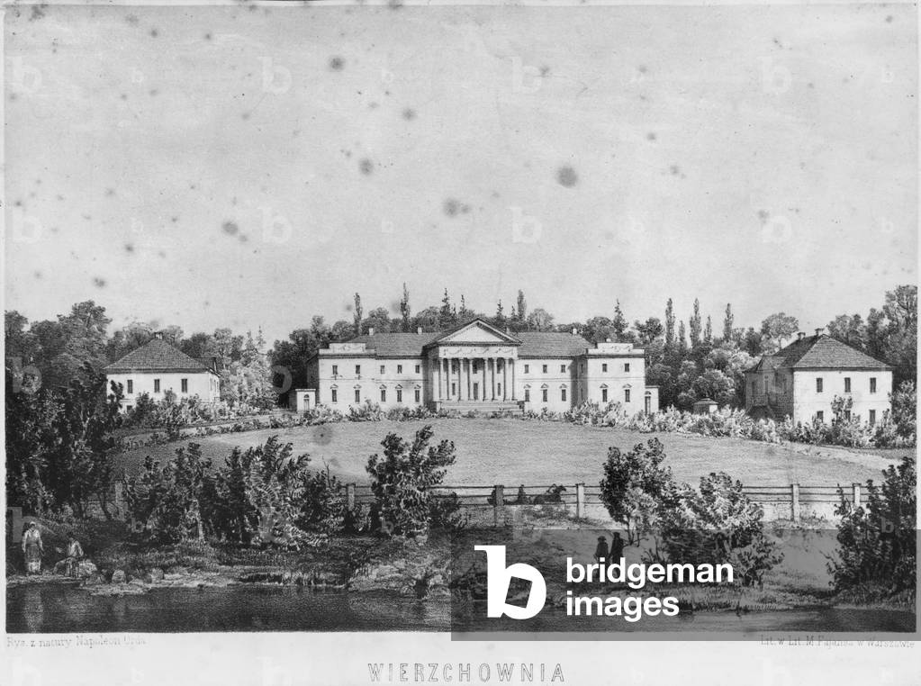 Image of The Castle of Wierzchownia, residence of Countess Evelina ...