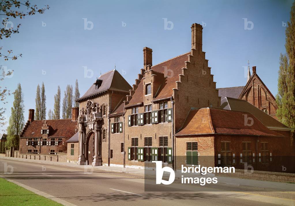 Image of View of the entrance to the Abbey of Bijloke (photo)