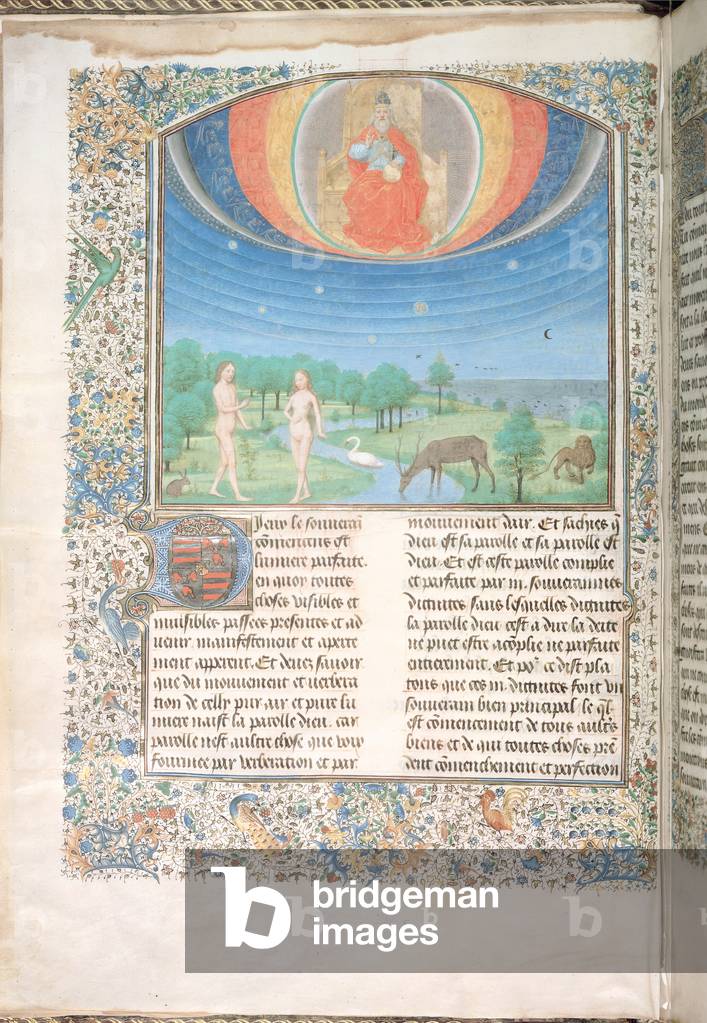 Image of Earthly Paradise, from a Book on the Seven Ages of by Flemish ...
