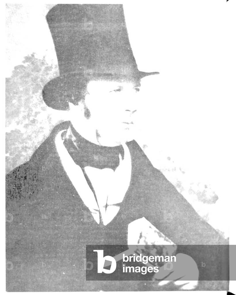 Image of William Henry Fox Talbot (1800-77) 1844 (b/w photo) by Claudet ...