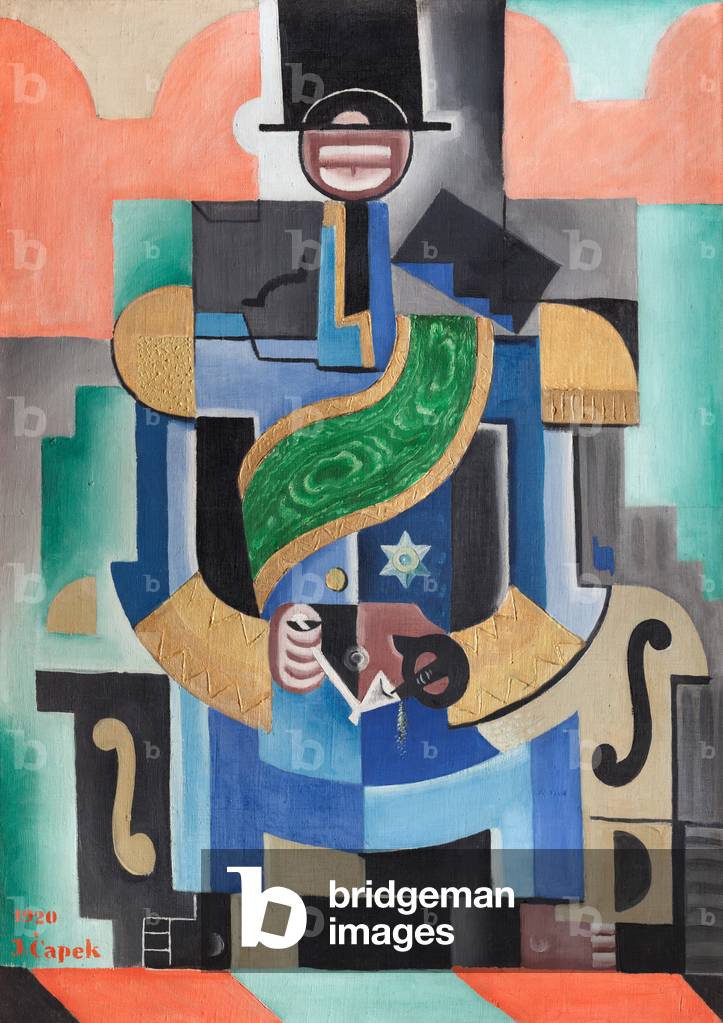 License artwork by Josef Capek - Czech painter, 1887-1945