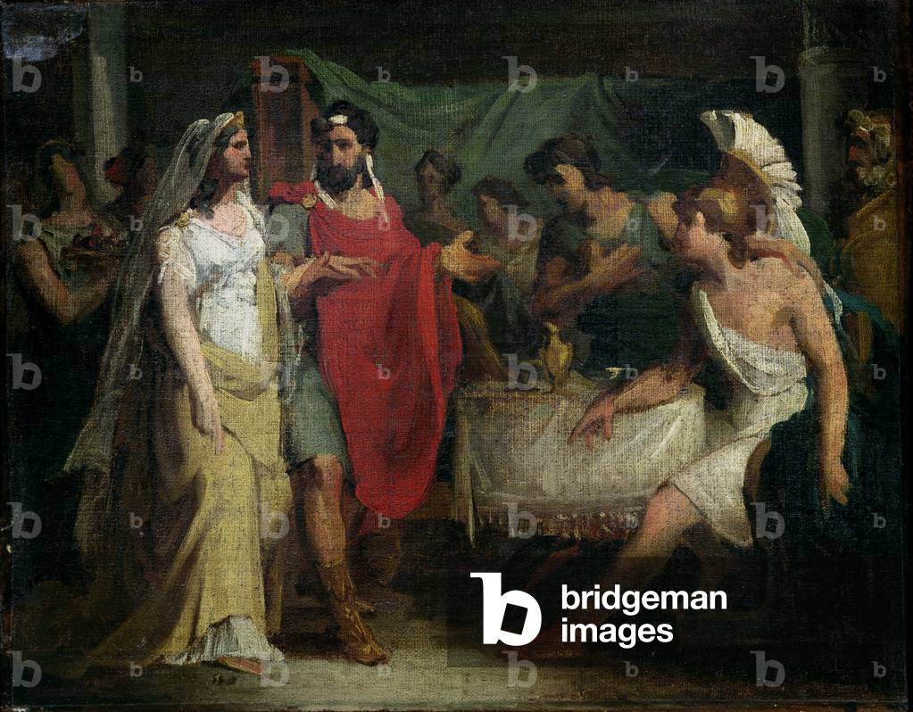 Image of The Wedding of Alexander the Great (356-323 BC) and Roxana, by ...