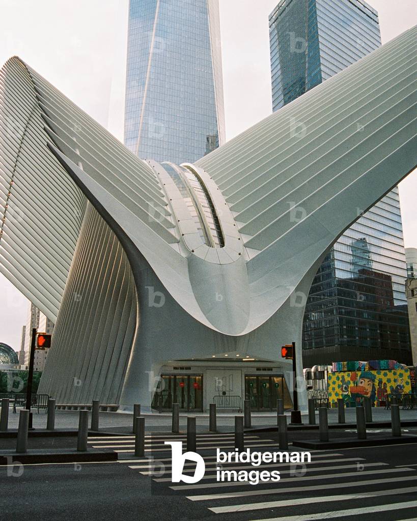 Image of The exterior of the Oculus, at the World Trade Center by ...