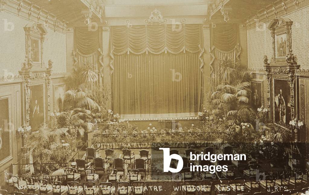 Image of Waterloo Chamber, Windsor Castle, c.1900