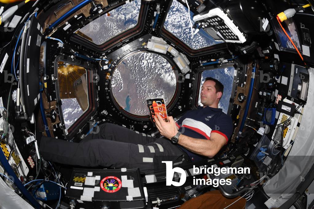 Image of Thomas Pesquet on the International Space Station, 2021 ...