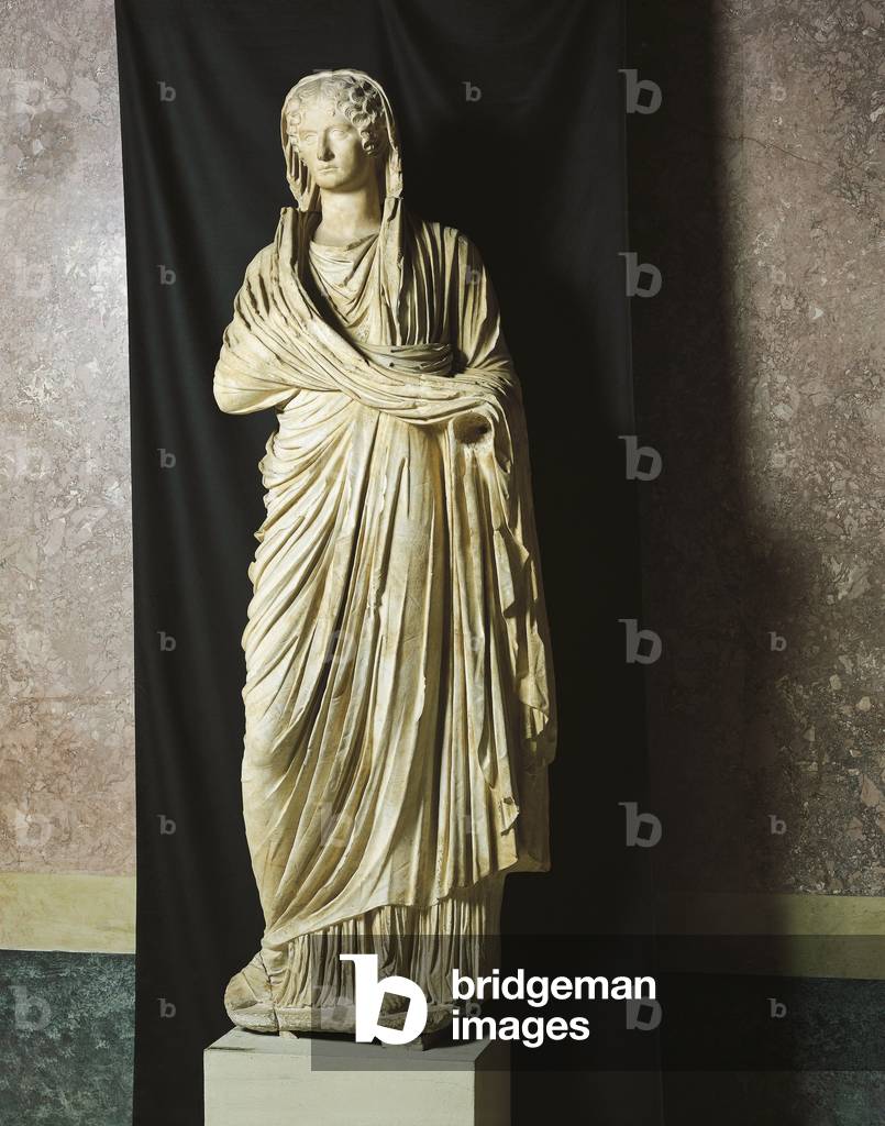 Image of Statue representing Julia Augusta Agrippina also known as ...
