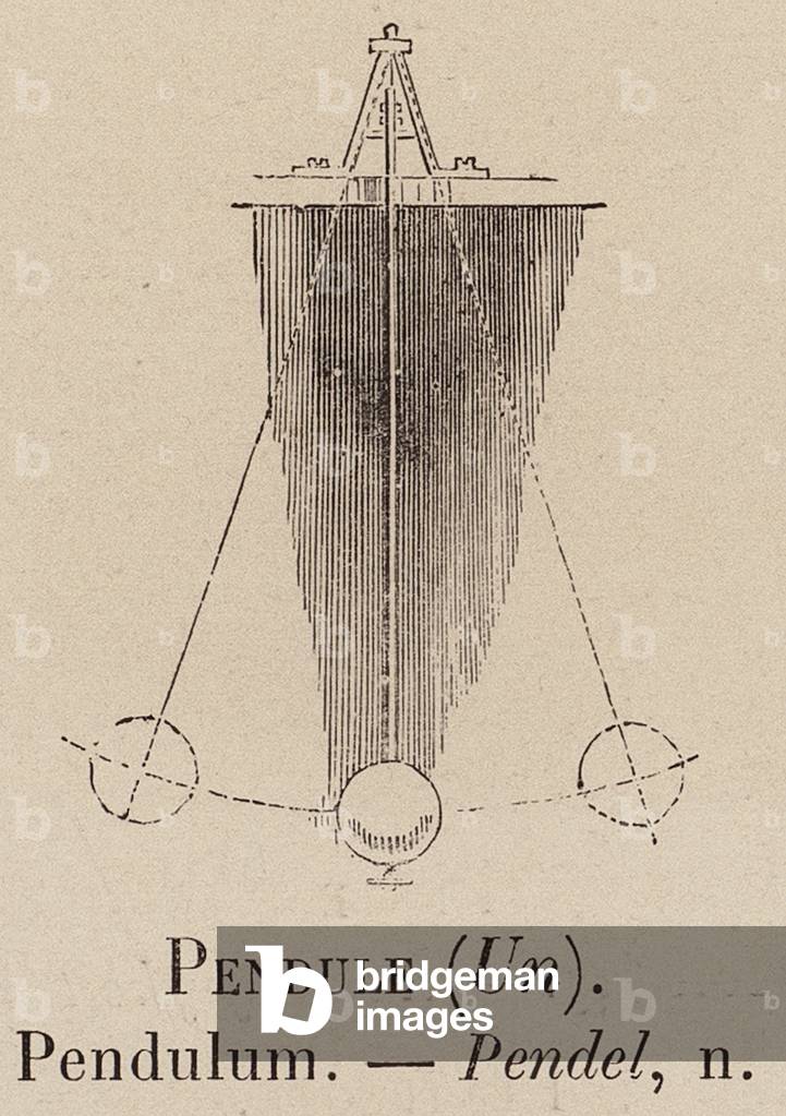 Image of Le Vocabulaire Illustre: Pendule (Un); Pendulum; Pendel ...