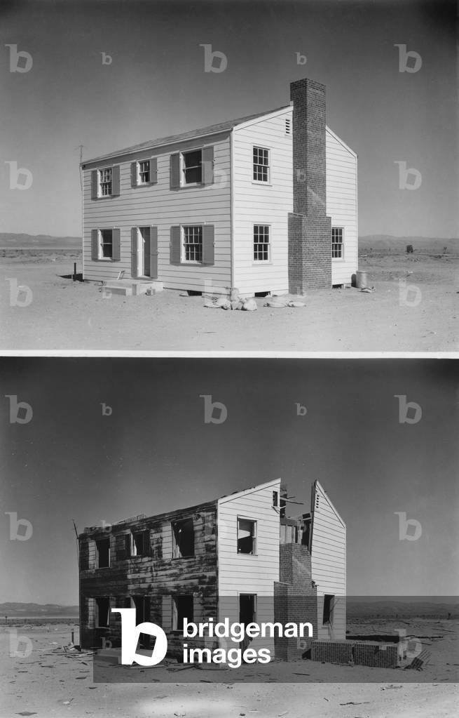 Image of Nuclear 'Operation Cue' tested buildings' ability to survive ...