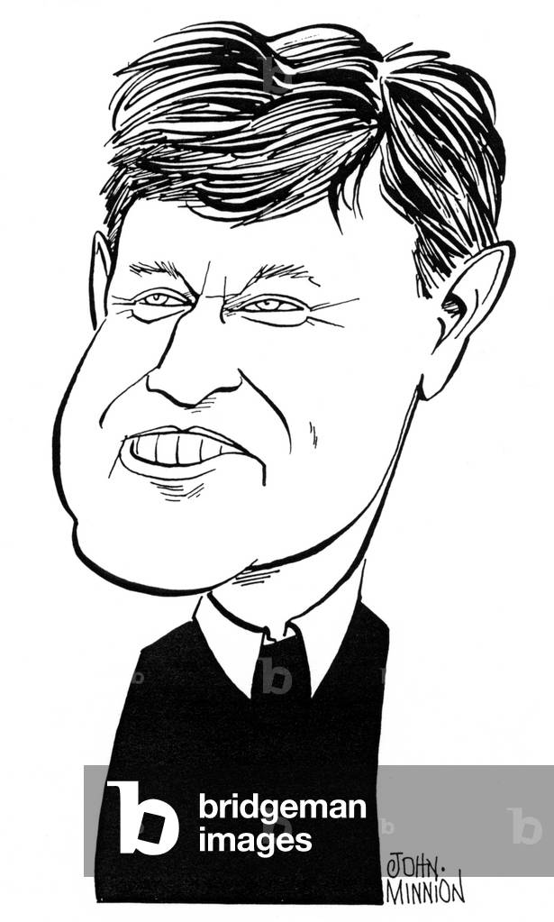 Image of David Matthews caricature by John Minnion by Minnion, John (b ...