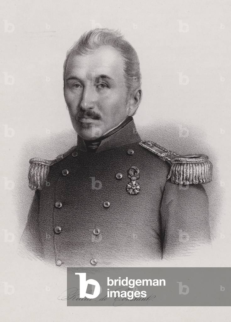 Image of Louis Rilliet of Constant, lieutenant in the French army and ...
