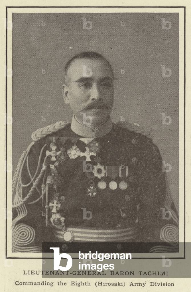 Image of Lieutenant-General Baron Tachimi, Commanding the Eighth ...