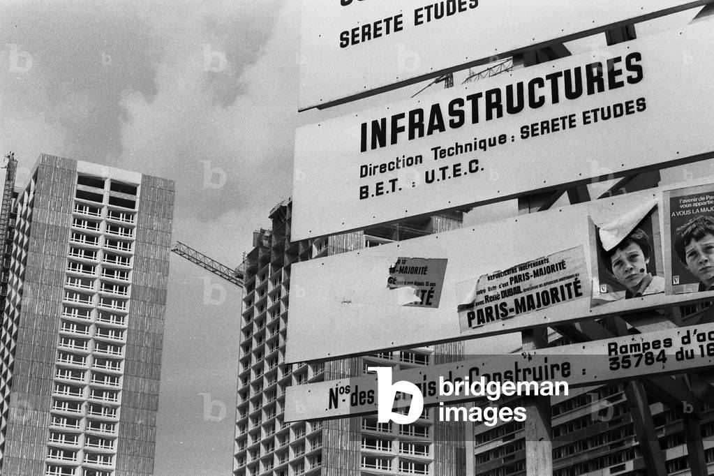 Image of Construction du nouveau quartier dans le 13e Paris