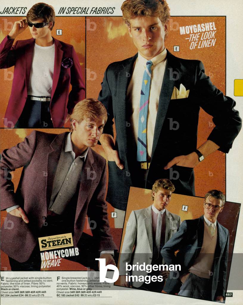 1980s Mens Fashion