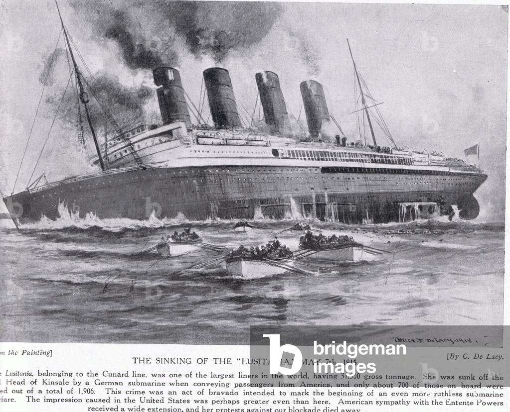 Lusitania Sinking