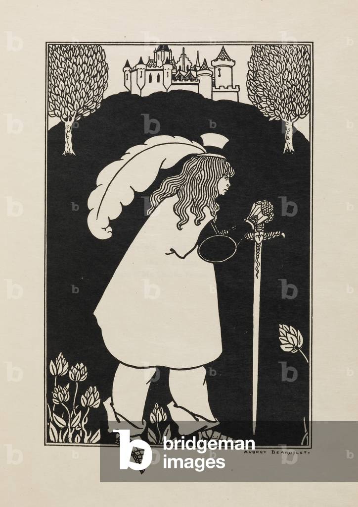 Image of Baron Verdigris 1899 (drawing) by Beardsley, Aubrey (1872-98)