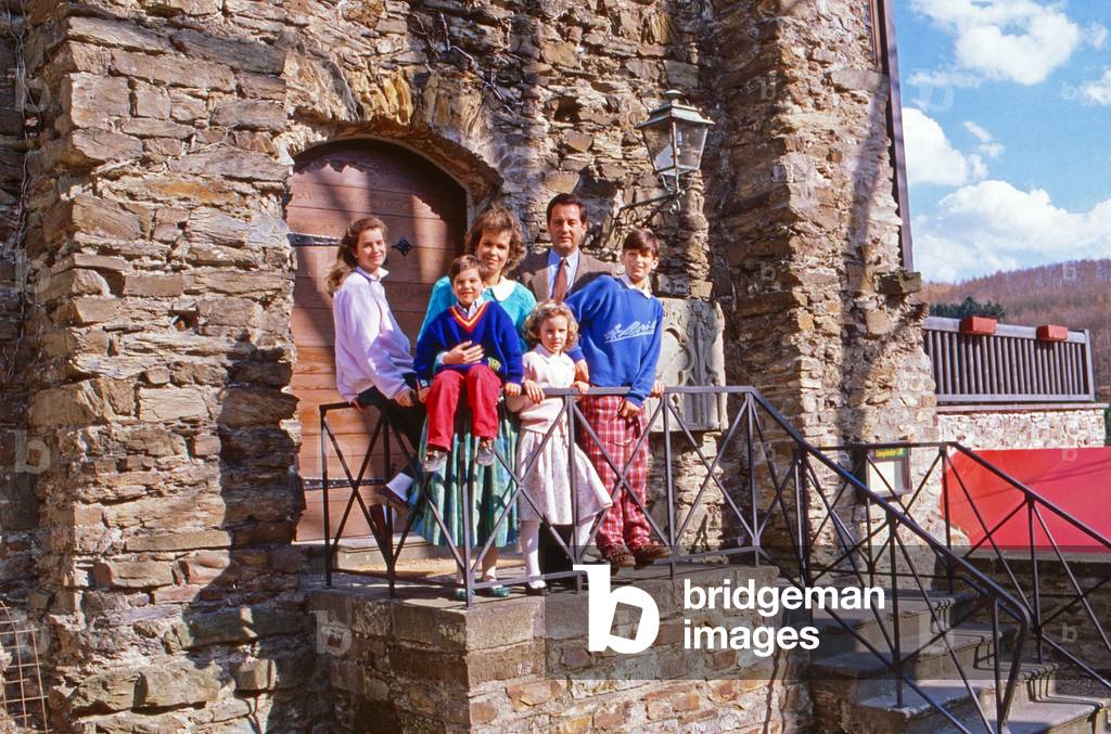 Image of Alexander Prince of Sayn Wittgenstein Sayn with his wife Gabriela