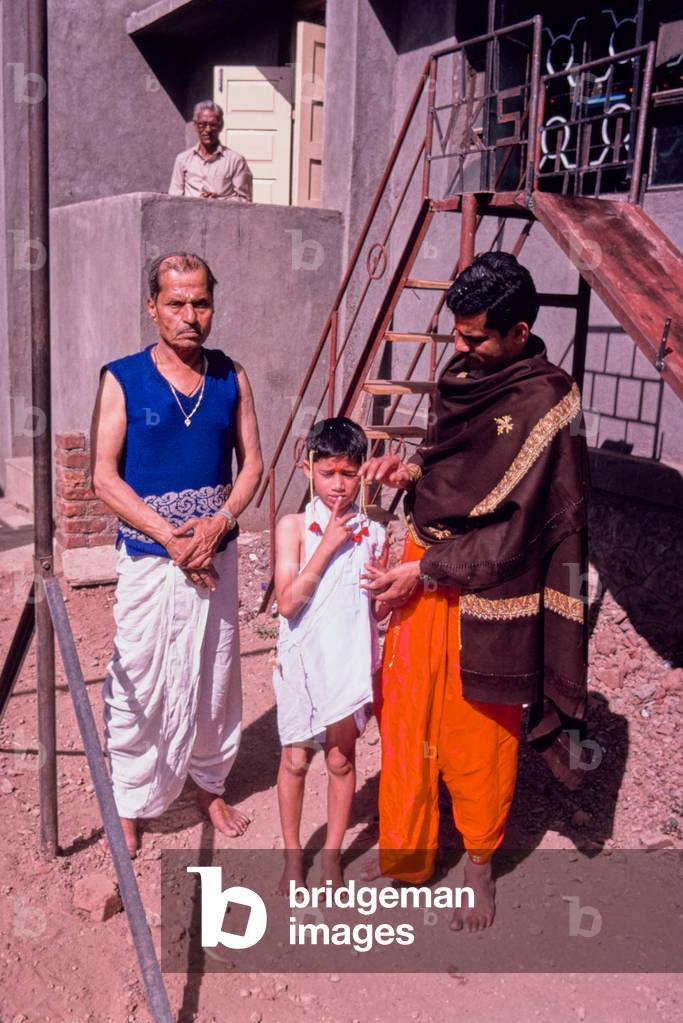 Image of Brahmin Thread Ceremony, Bombay, India, 1992 (photo)
