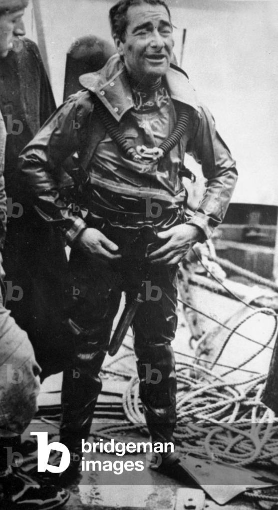 Image of Lionel Crabb British Royal Navy frogman who vanished during a