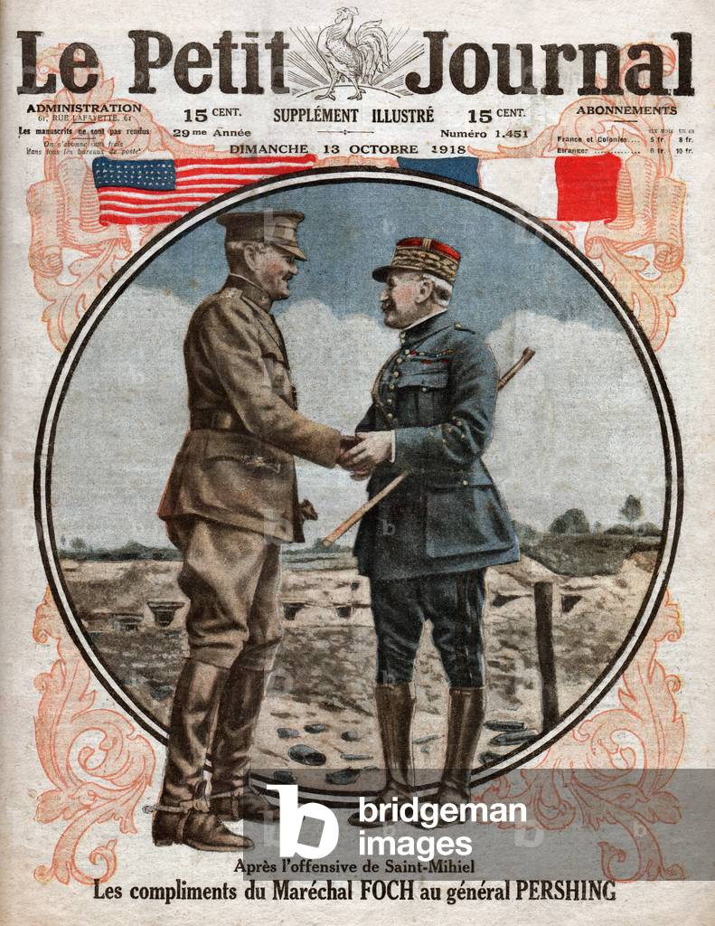 Image of Foch et Pershing. Foch and Pershing.