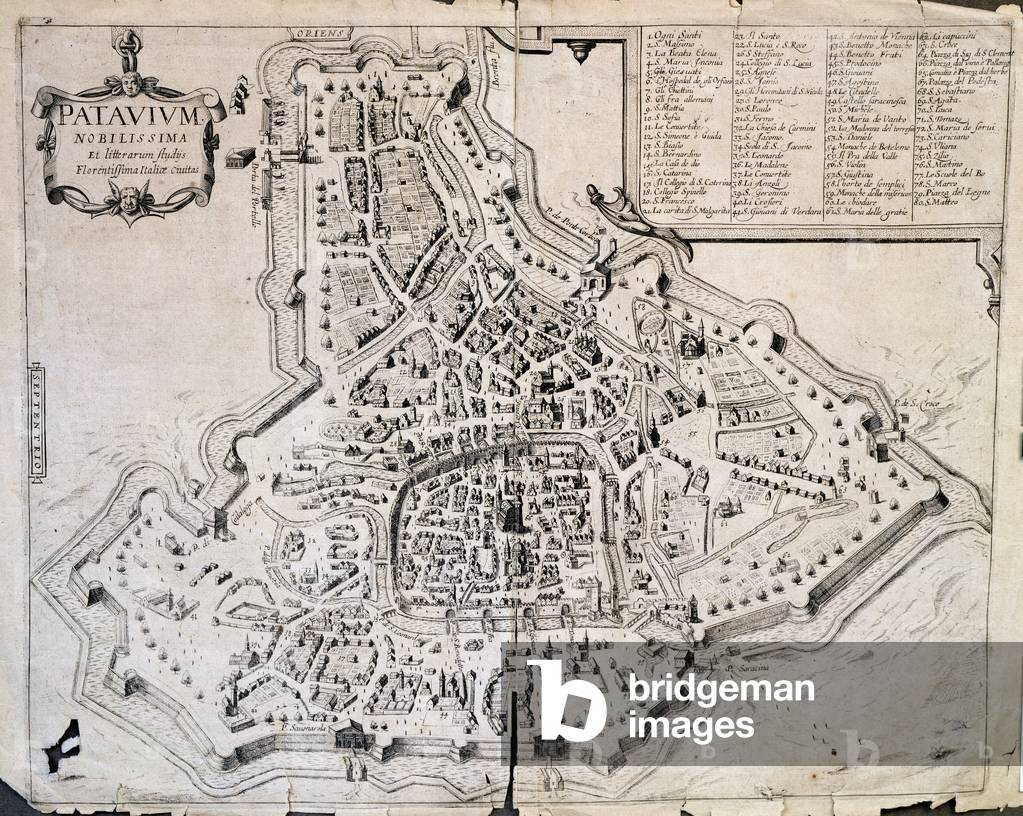 City Of Padua Map