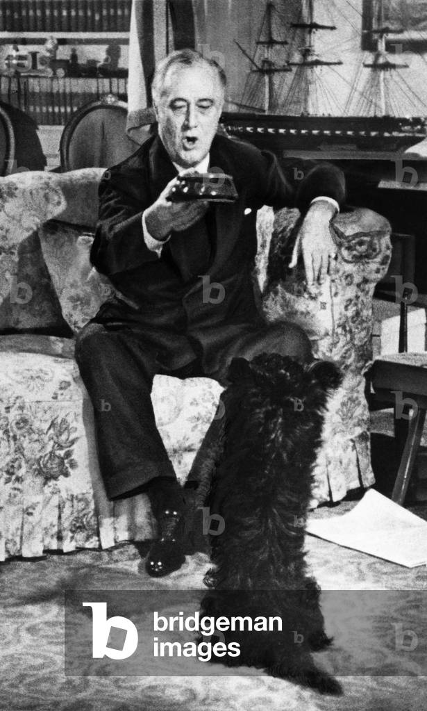 Image of FDR Presidency. US President Franklin Delano Roosevelt ...