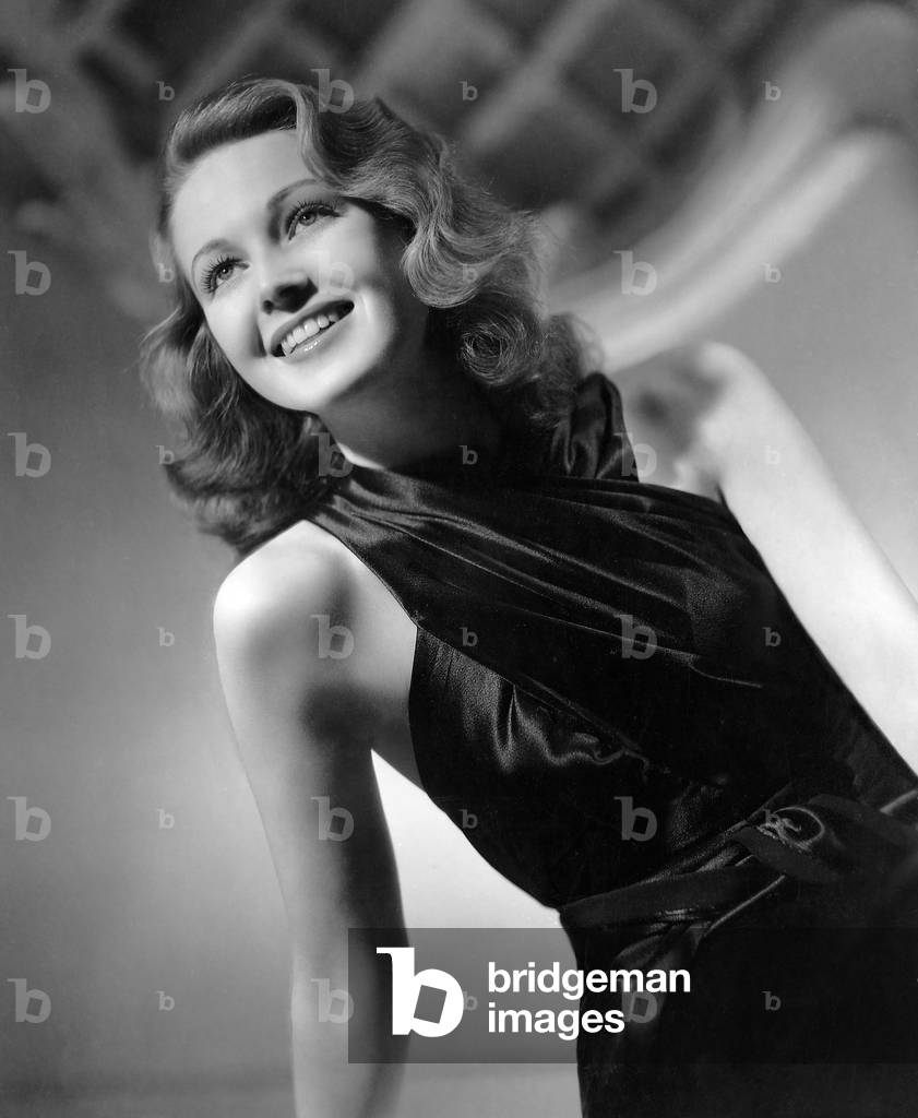 Image of June Lang, publicity portrait for the film, 'Captain Fury ...