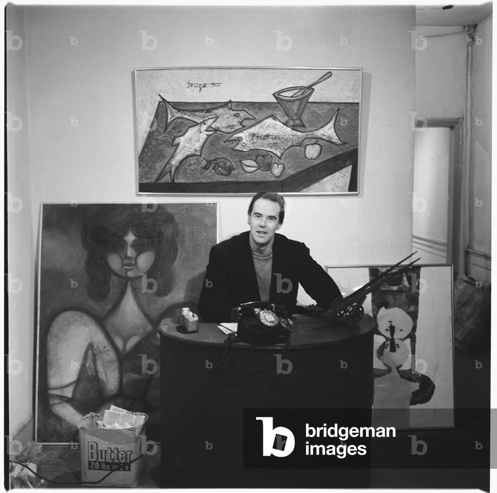 Image of Victor Musgrave (1919-84) British poet, art dealer and curator ...