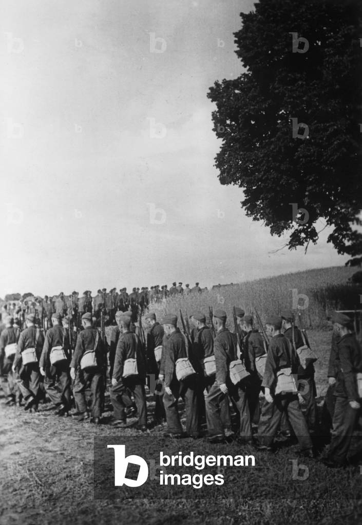 Image of Training of the Schutzkommando (protection command) of the ...