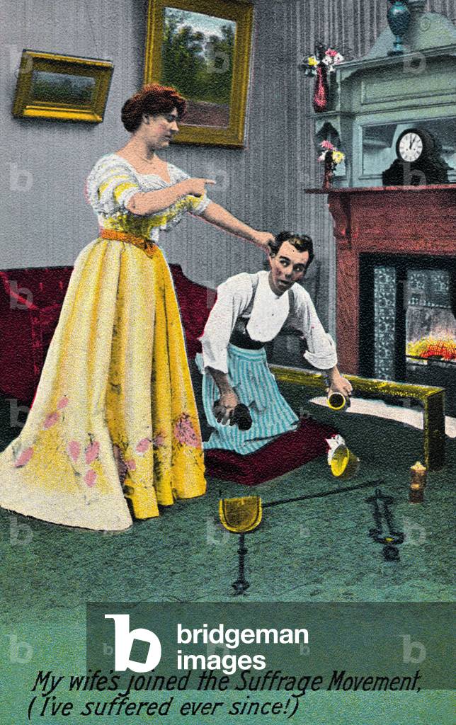 Image of My Wife Joined the Suffrage Movement by American School, (20th ...