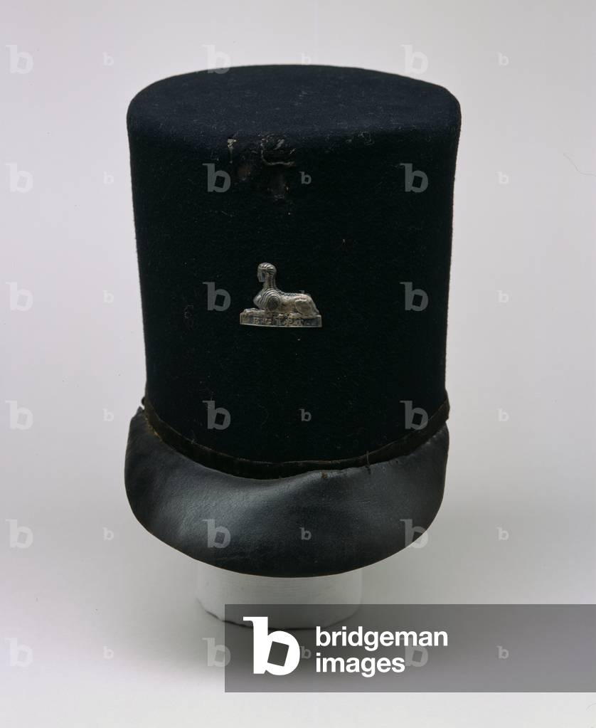 Image of Shako worn by Lieutenant John Bramwell, 92nd Regiment of Foot ...