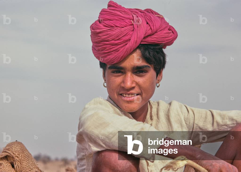 Image of Rural scene, Gujerat, India, 1973 (photo)