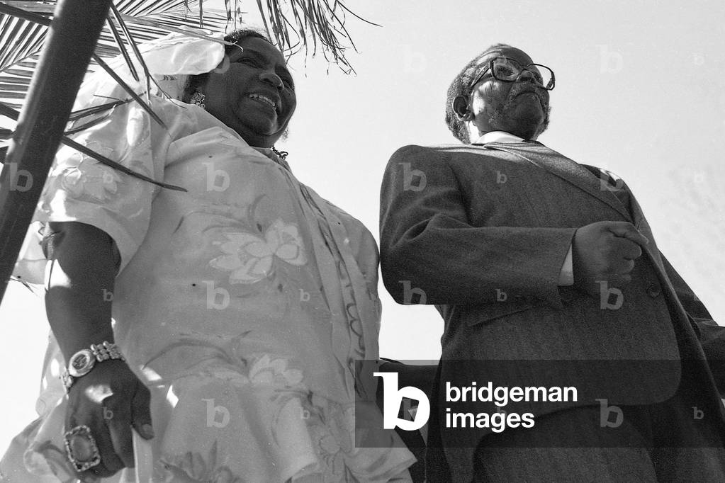 Image of Oliver and Adelaide Tambo,South Africa (b/w photo) by Yule ...