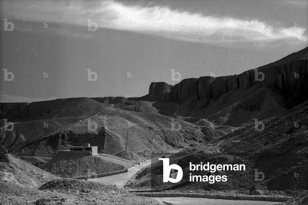 Image of View of the Valley of Kings, Thebes (ancient Luxor)