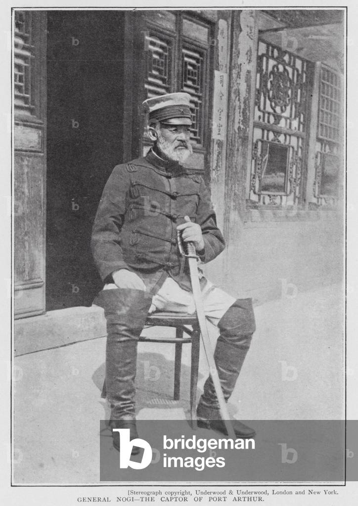 Image of General Nogi, commander of the Japanese forces that captured ...