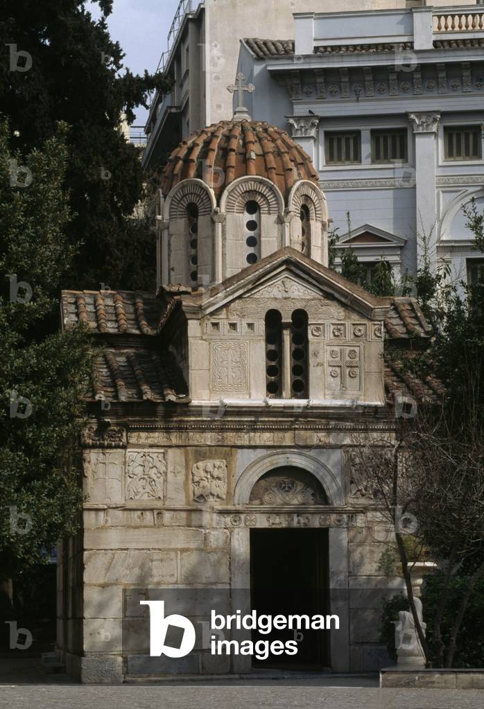Image of Mikri Mitropolis or Panagia Gorgoepikoos church, in ...