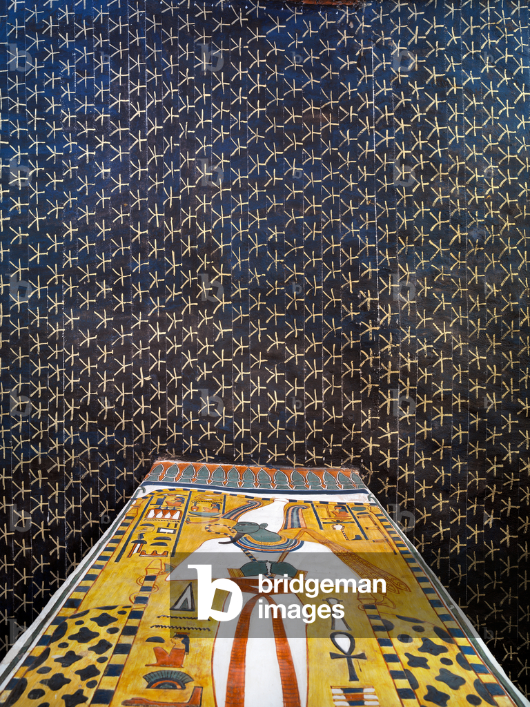 Image of Starry sky vault and Osiris pill, Burial chamber, Tomb of by ...