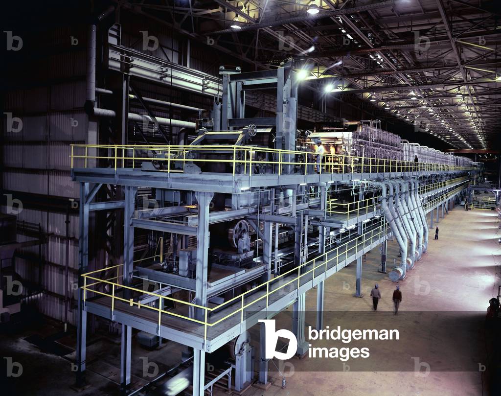 Image of Interior of a steel factory