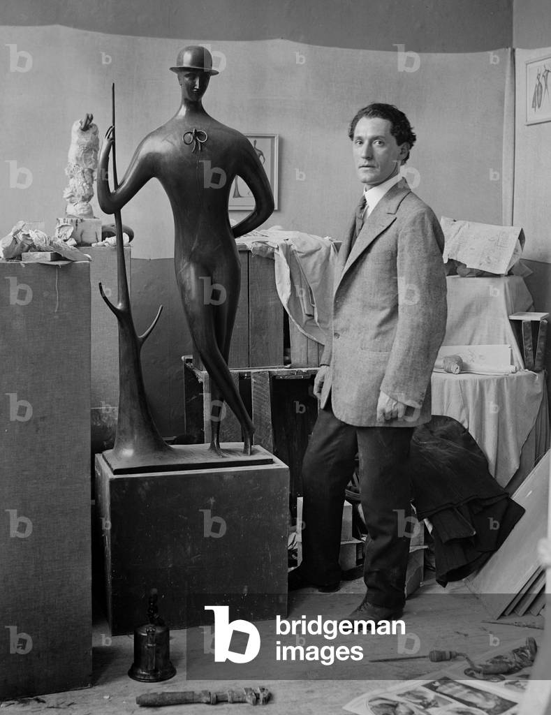Image of Elie Nadelman (1882-1946), Polish-born American sculptor in ...