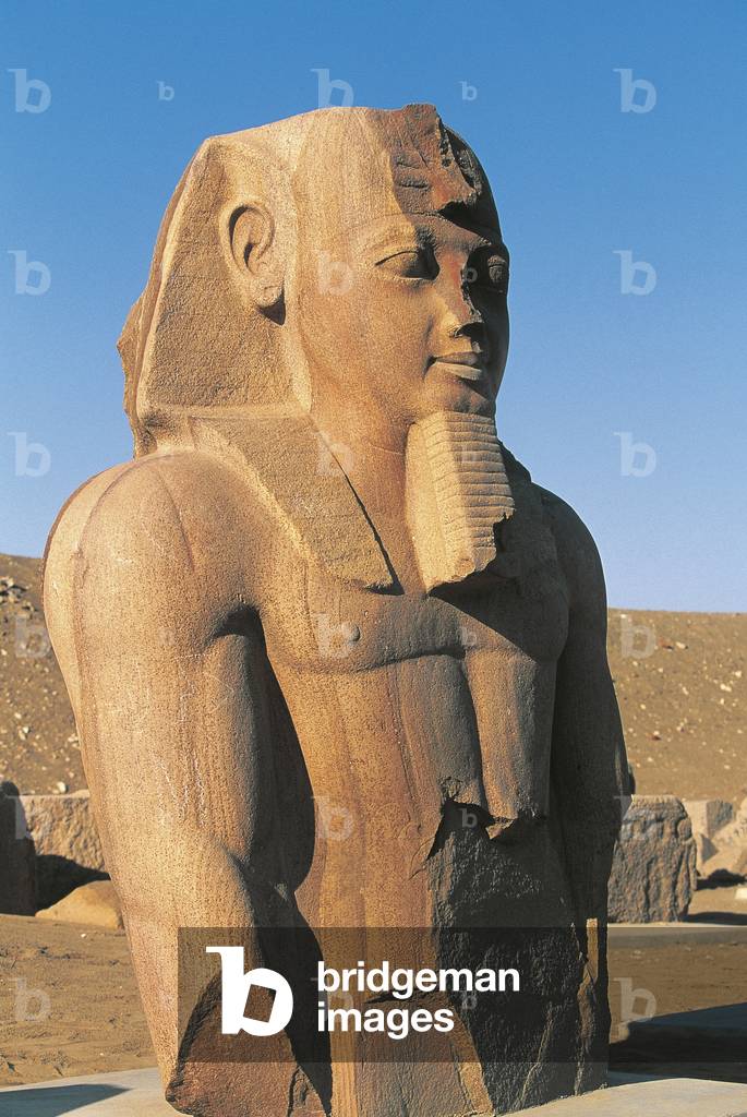 Image of Egypt. Ancient Tanis (San al-Hajar al-Qibliyah). Temple of ...