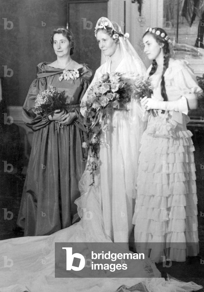 Image of Hermann Goering Wife Emmy Goering, nee Sonnemann, 1935 (b/w photo)