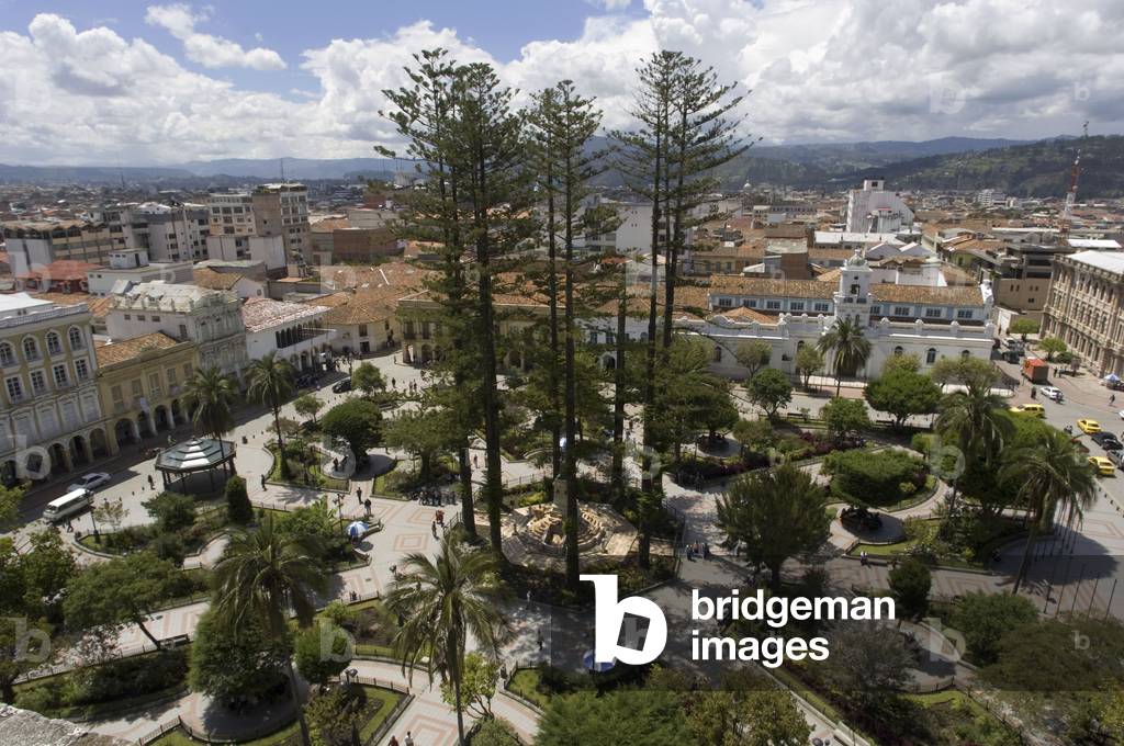 Image of Main square of Parque Calderon, Historic Centre of Santa Ana