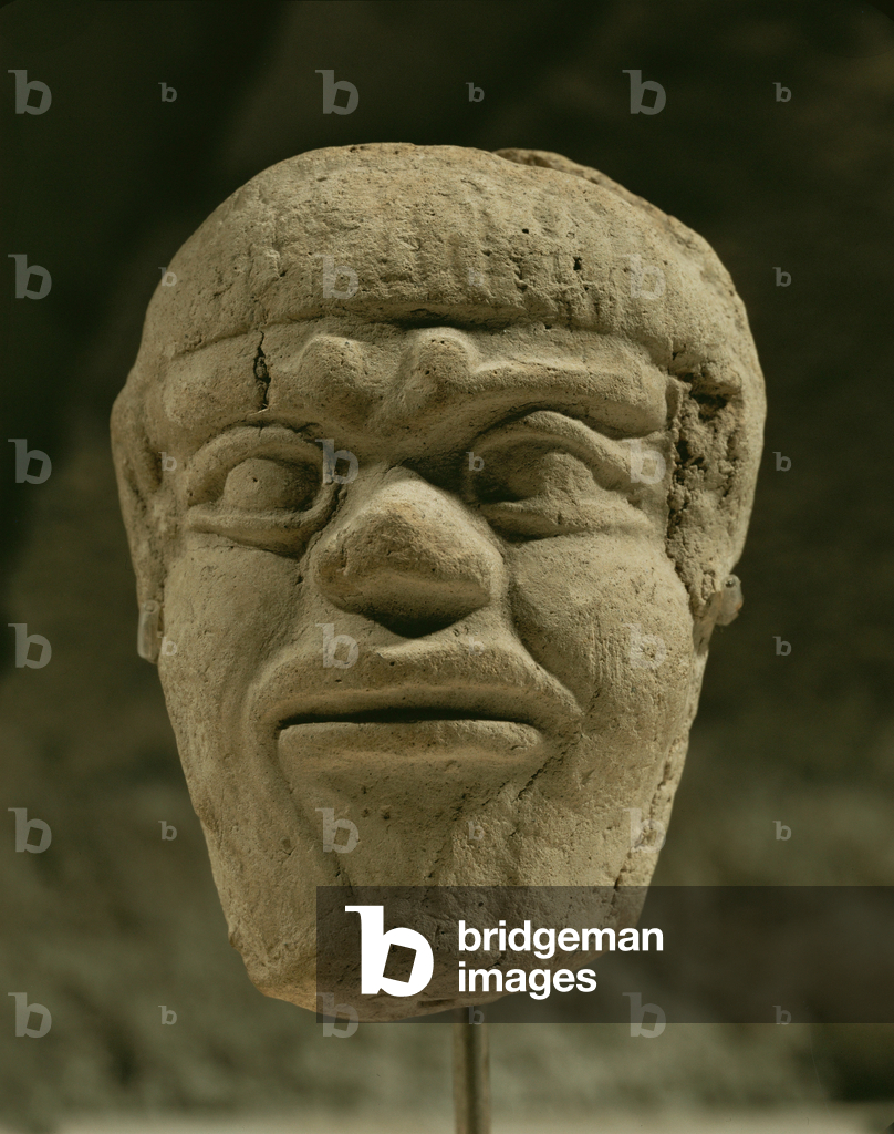 Image of Humbaba, demon, genie and guardian of the cedar forestsof the ...