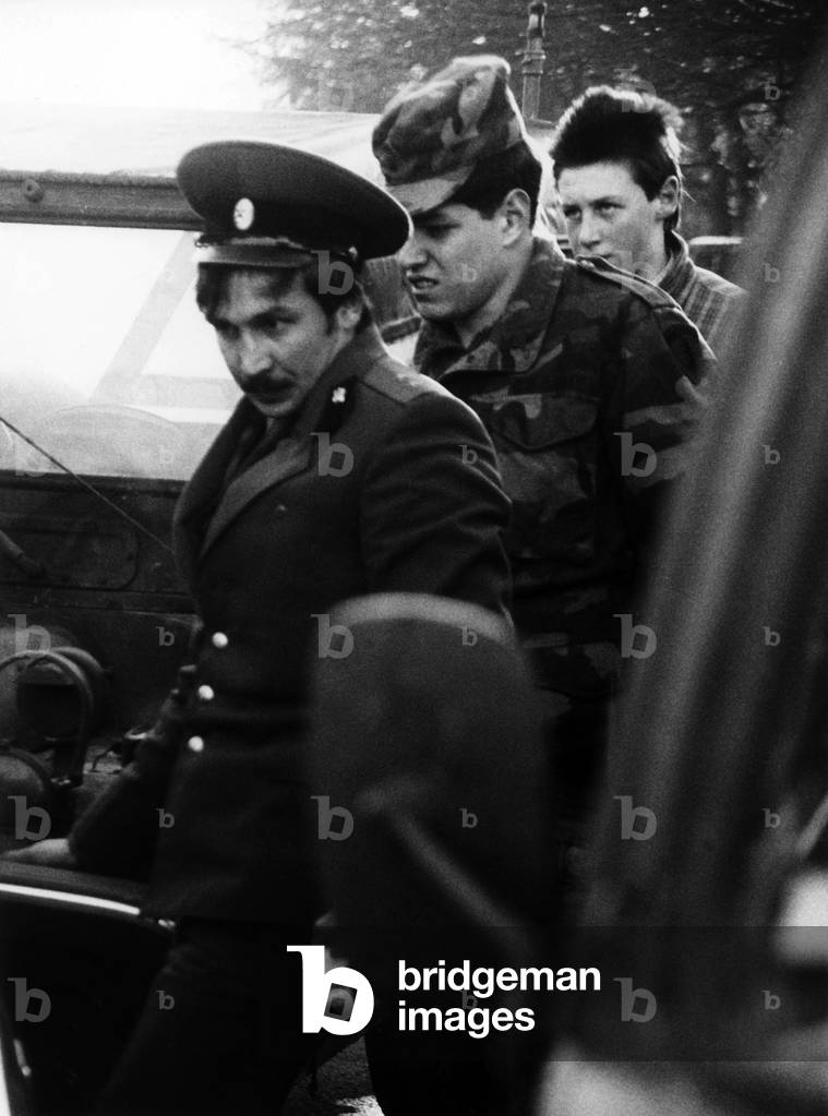 Image of Soviet soldiers arrested by the US army in Hesse