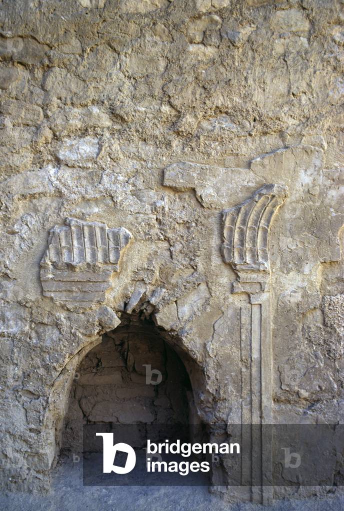 Image of Niche of Palace of Ardeshir Papakan, Firuzabad, Iran, Sassanid ...