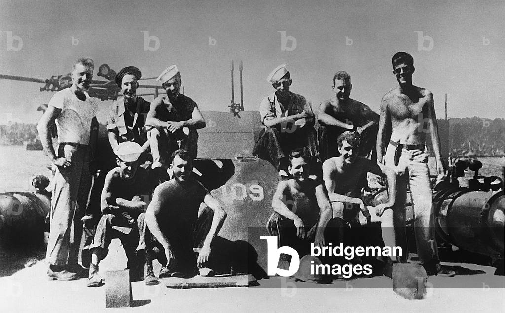 Image of While serving as an american navy lieutenant and commander of