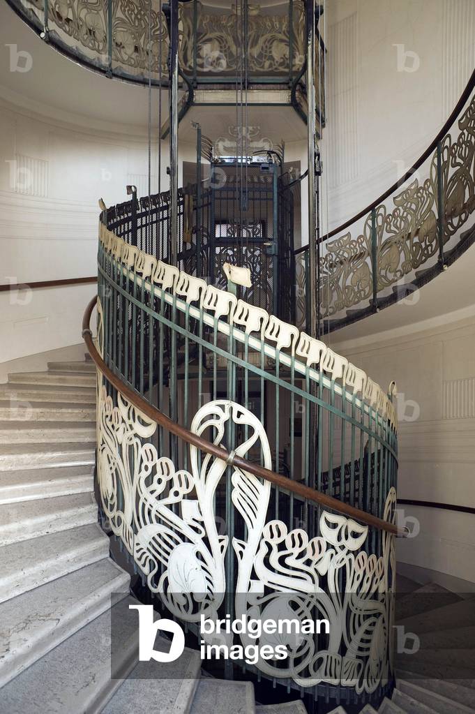 Image of Staircase by Otto Wagner