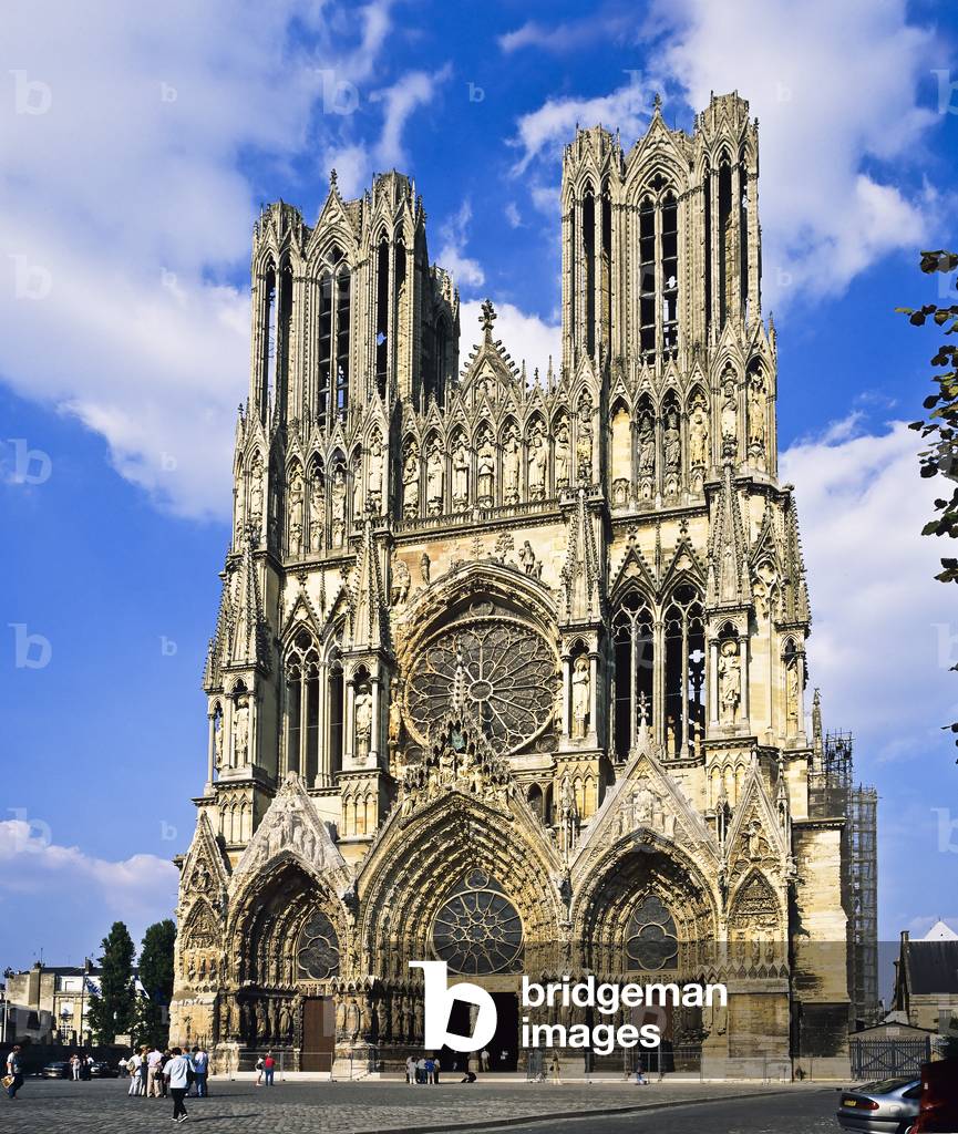 Reims Cathedral West Facade