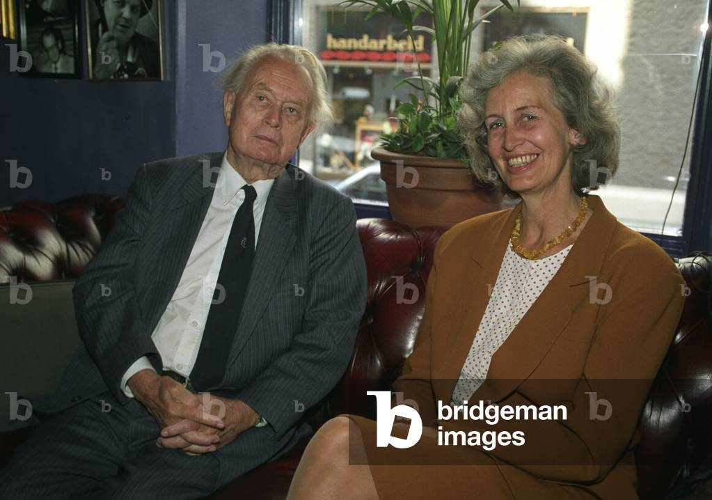 Image of Oslo 19920909 The Danish lyricist and inventor Piet Hein and